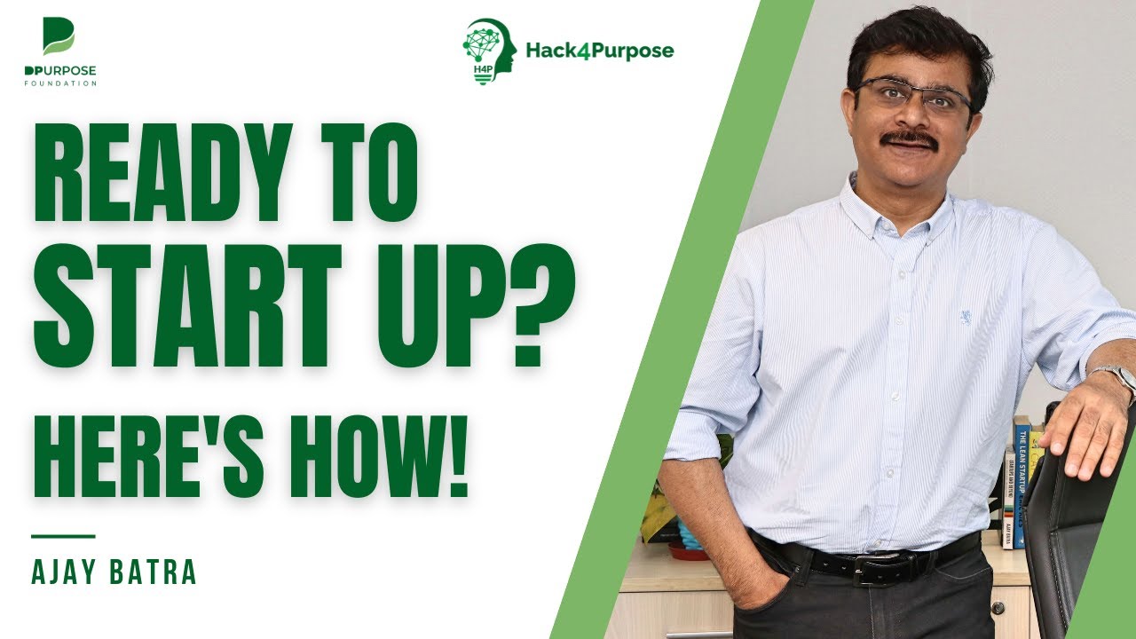 Life Session on 'HOW TO START-UP' with Ajay Batra | Entrepreneur ...