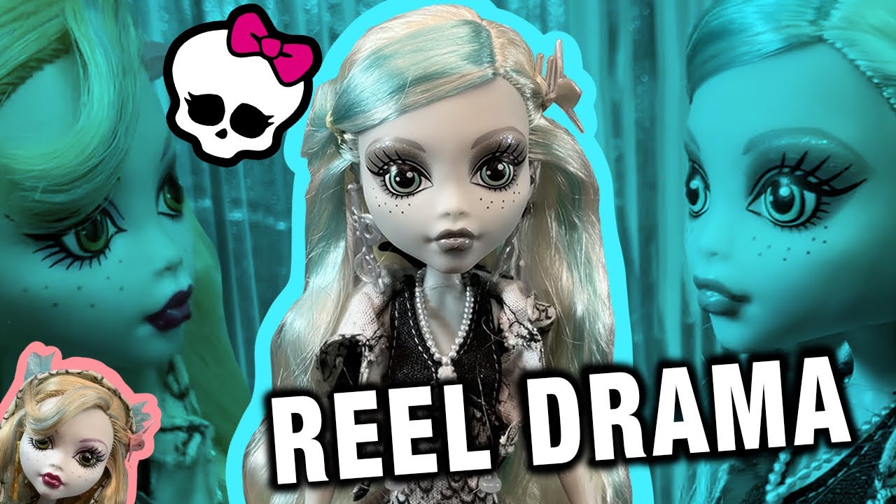 ¡DRAMA! 🎬🎞 | Muñeca Monster High Reel Drama Lagoona Blue ¡Unboxing ...