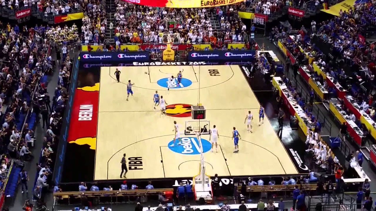 Basketball-EM 2015 - Deutschland gegen Island 71:65, Mercedes-Benz ...