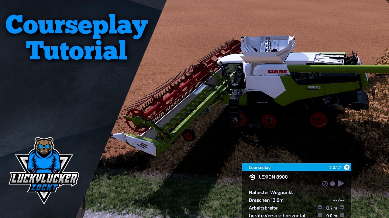 LS22 | Courseplay Tutorial #003 | Speichern & Laden von Kursen - YouTube