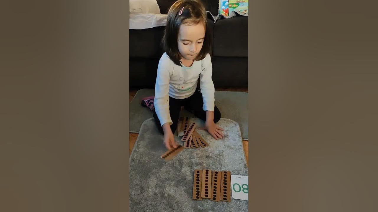 Montessori Decimal Number System|Part 1|Presentation with cards ...