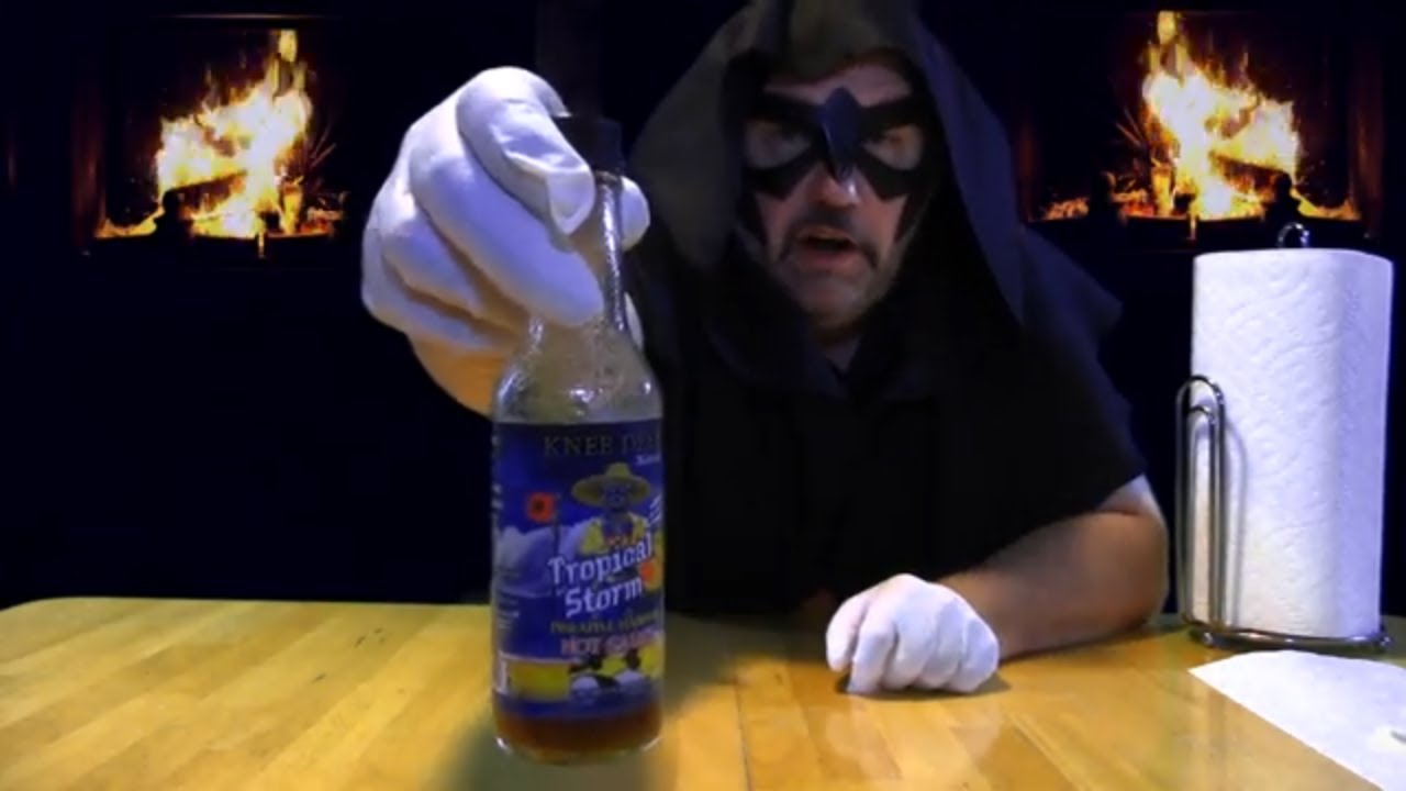 FOH - Knee Deep Blends Tropical Storm Hot Sauce Review Addendum - YouTube