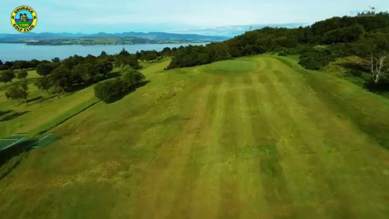 Gourock Golf Club - Hole# 15 - FlyThru - YouTube