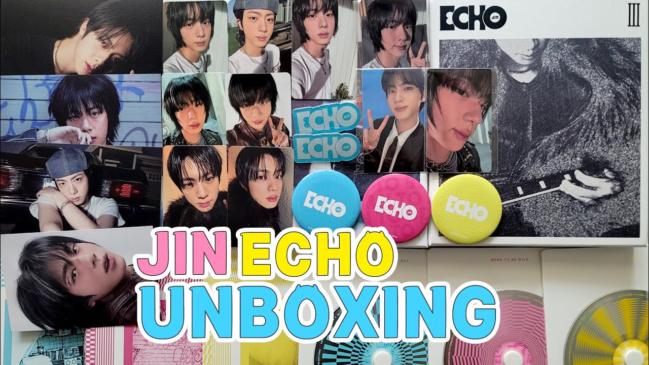 unboxing | 🐹방탄소년단 진 에코 언박싱 위버스 얼리버드 앨범깡 | BTS Jin Echo album Don't say ...