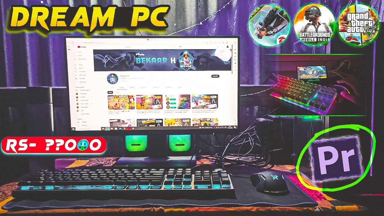 Finally I Got My Dream Pc 🔥 | Budget High-End Ultimate Gaming Pc - YouTube