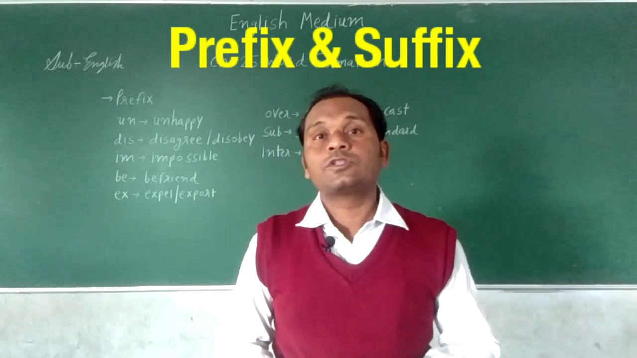 Prefix & Suffix - YouTube