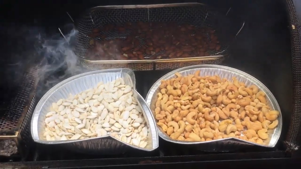 Cold Smoking Nuts - YouTube