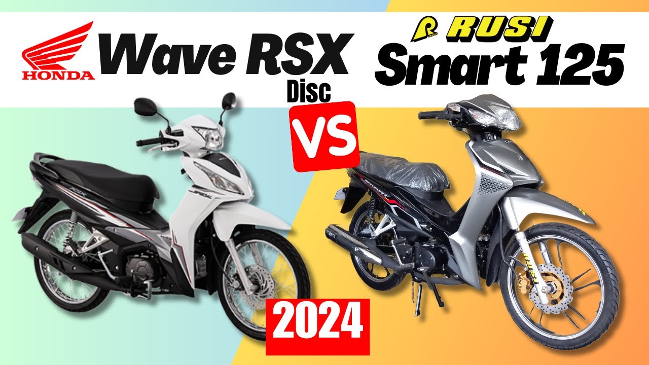 Honda Wave RSX vs Rusi Smart 125 | Side by Side Comparison | Specs ...