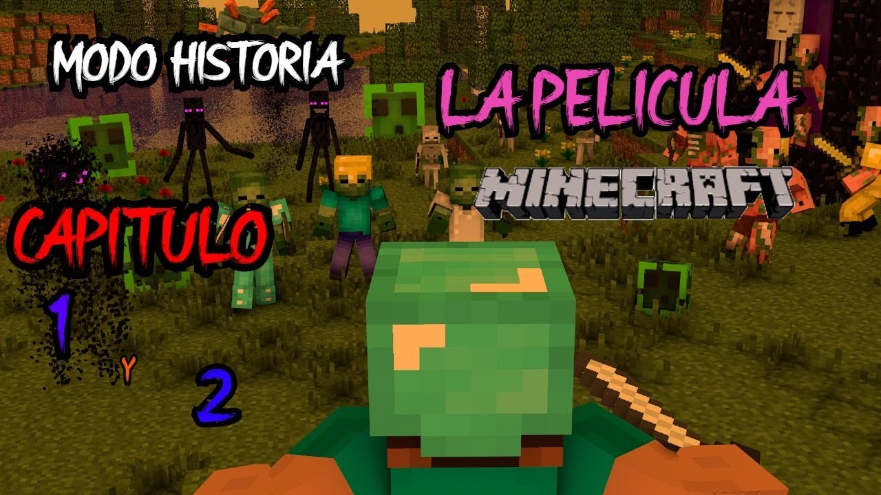 LA PELICULA DE MINECRAFT ANIMACIÒN | CAPITULO 1 Y 2 | EN DIRECTO 2 ...