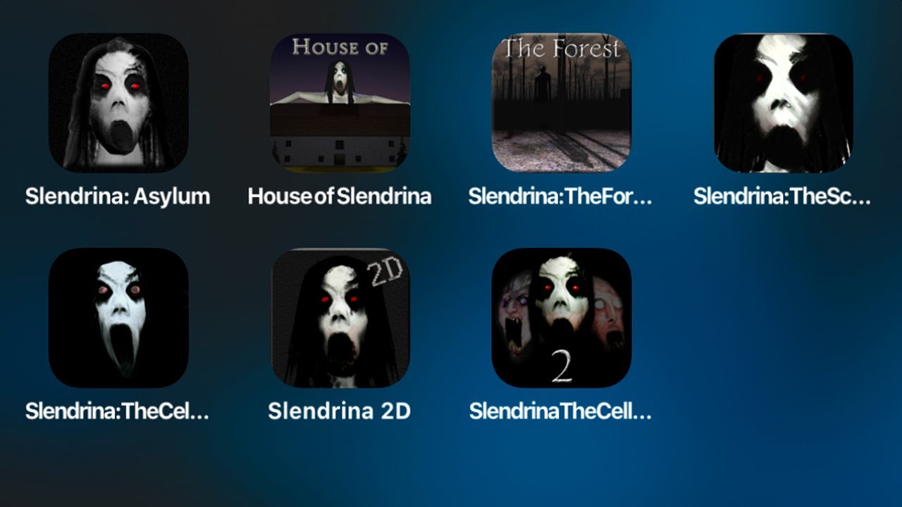 Slendrina Asylum,House of Slendrina,Slendrina The Forrest,Slendrina The ...