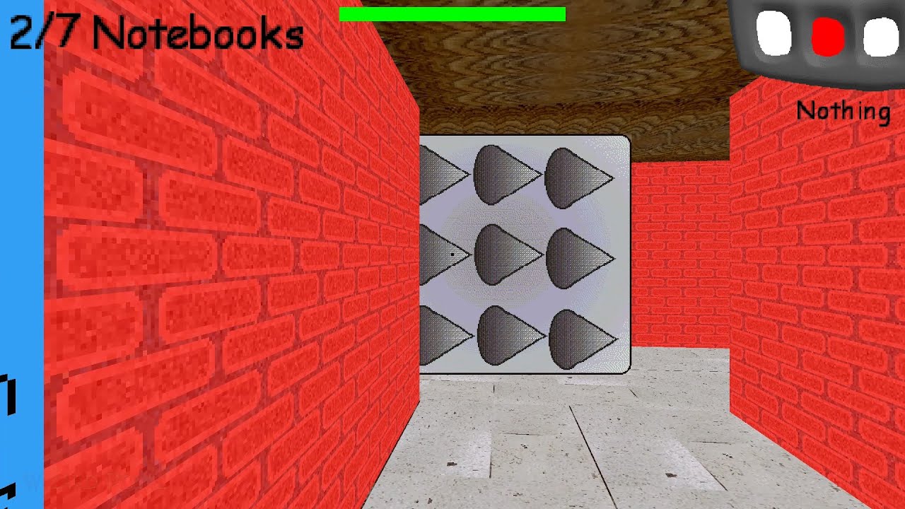 When Stuck ending in Exit Triggers | Baldi's The Spikes [Baldi's Basics ...