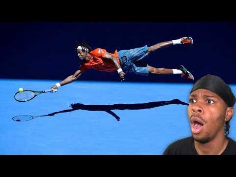 Black Guy Watches Gael Monfils FOR THE FIRST TIME