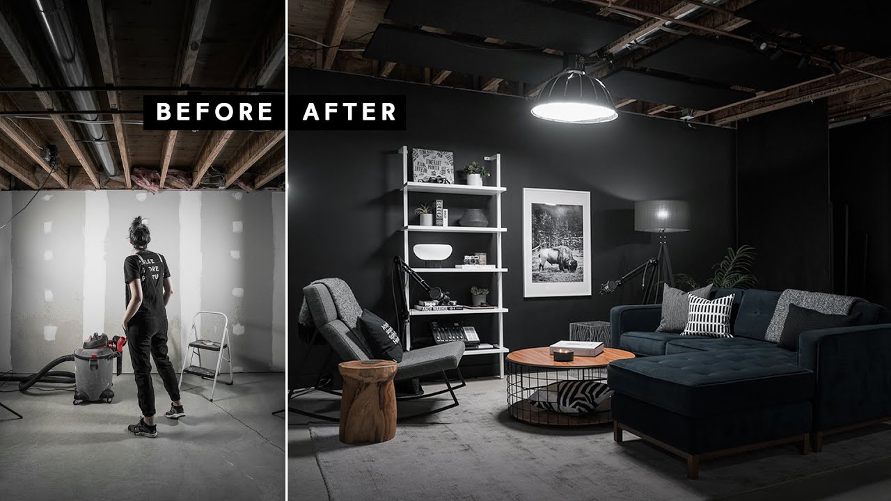 STUDIO TOUR 2022 - We Turned Our Basement Into An EPIC Home Studio ...