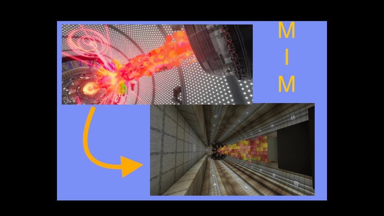 Movies In Minecraft | The Super Collider From Spiderman Into The Spider ...