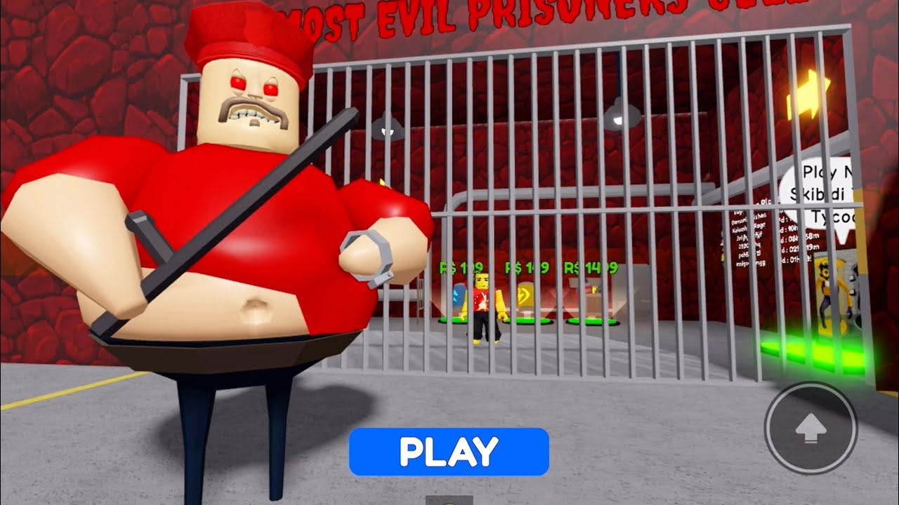Escape Devil Barry Prison Obby Run in Roblox… - YouTube