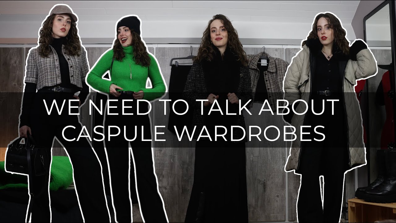 10 ITEM WINTER WARDROBE CHALLENGE | 10x10 capsule wardrobe challenge ...