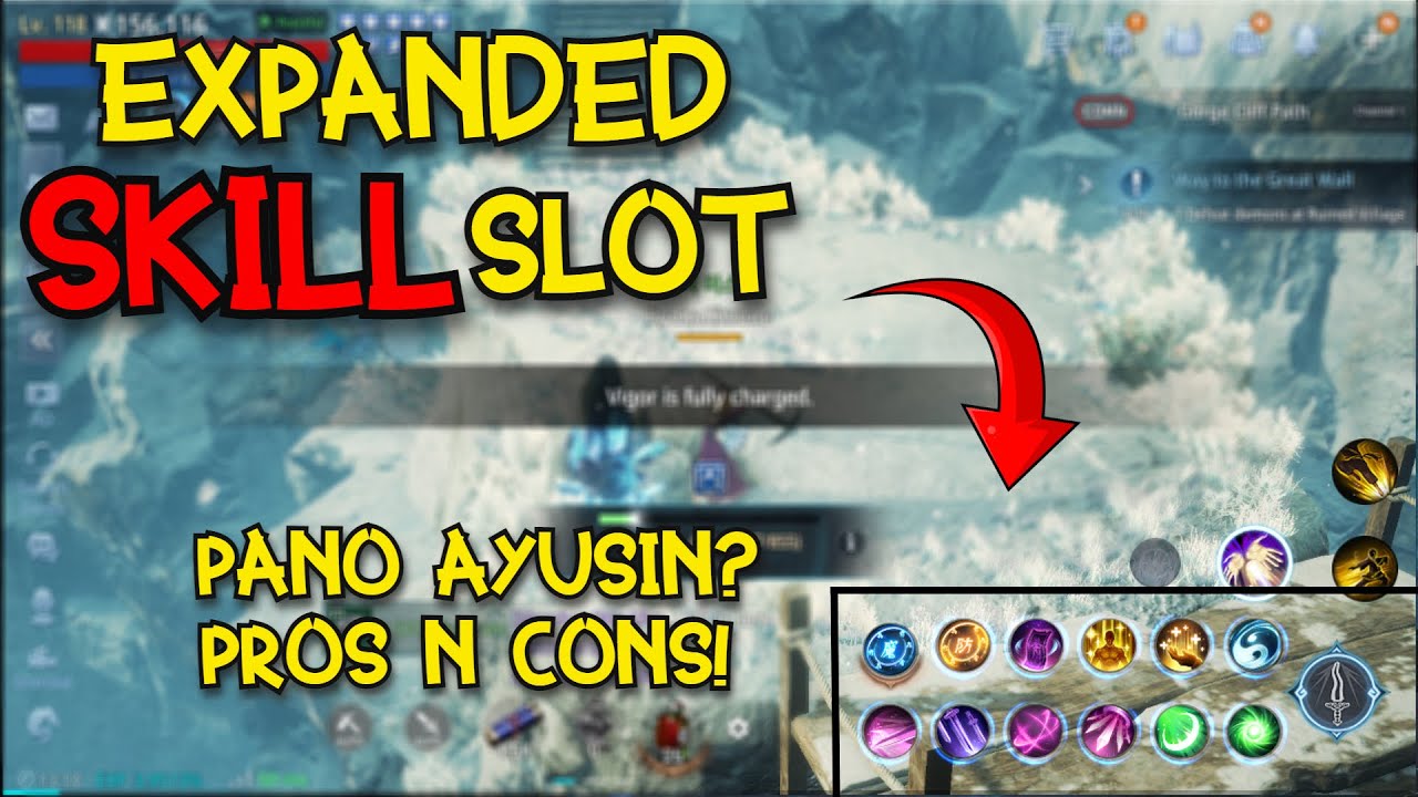 BAGONG SKILL SLOT PANO GAMITIN AT AYUSIN | MIR4 NEW EXPANDED SKILL SLOT ...