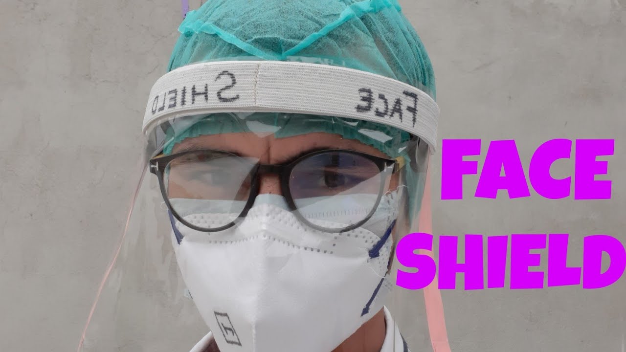 How to make face shield mask | DIY Face shield mask | face cover | Eye ...
