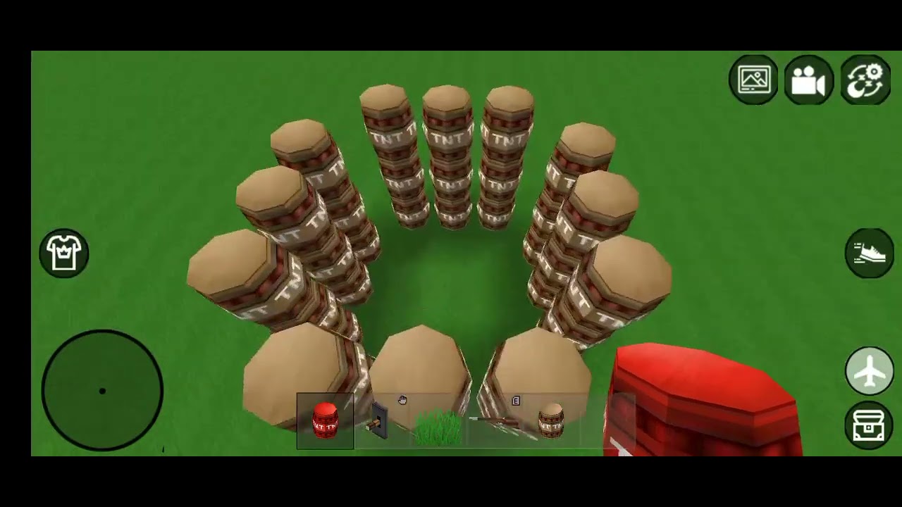 Mini block Craft TNT Explosion Nuclear Bomb Blast - YouTube