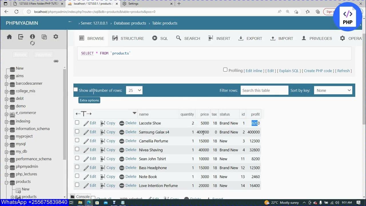 html table update data without page refresh using AJAX and JAVASCRIPT with PHP and MYSQL - YouTube