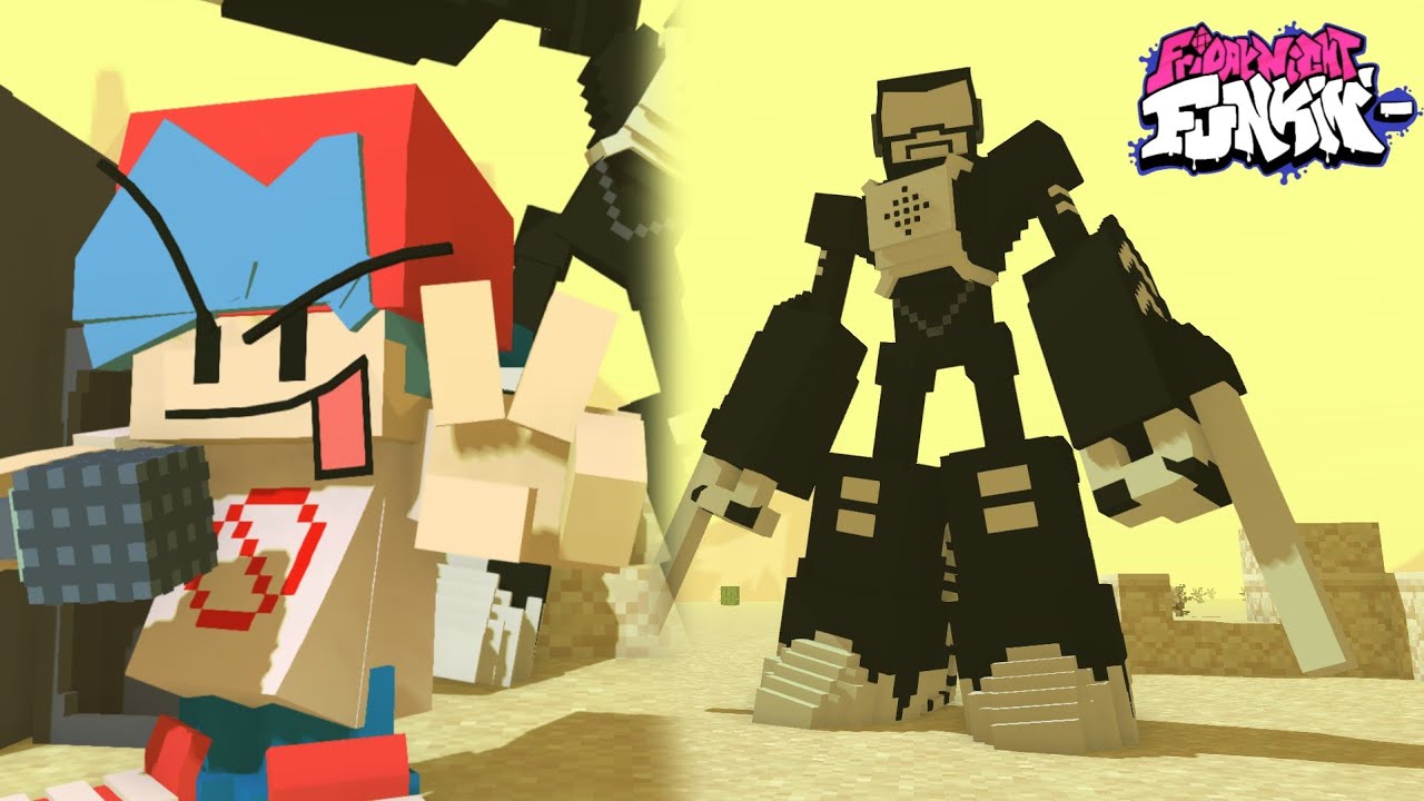 [Minus Tankman] Friday Night Funkin Minecraft Animation (Minus Ugh Mod ...