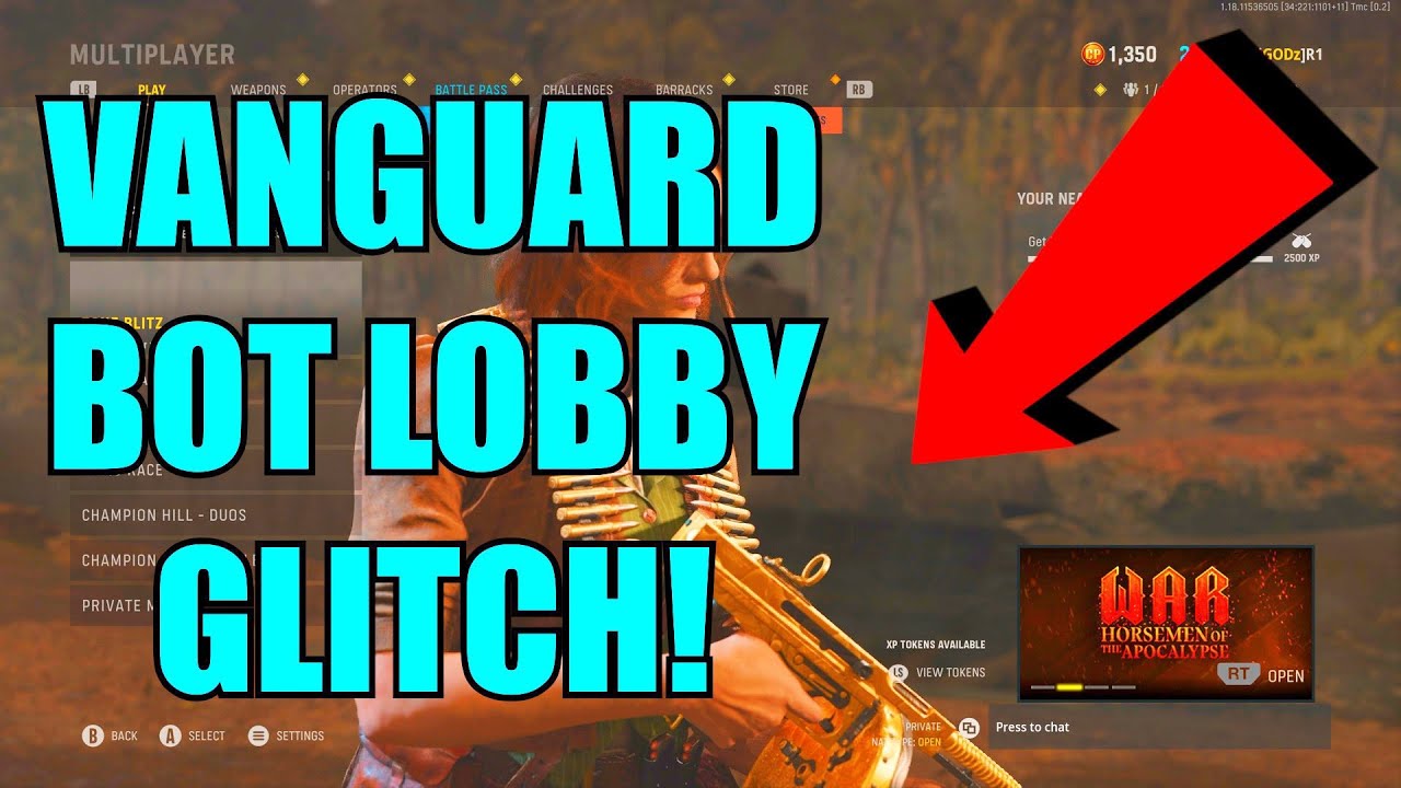 VANGUARD BOT LOBBY GLITCH! *WORKING* VG BOT LOBBY GLITCH! (HOW TO CREATE BOT LOBBIES VANGUARD ...