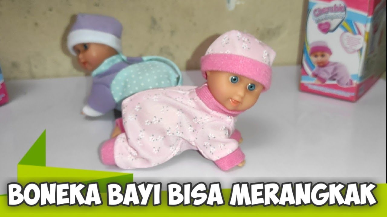 Review Mainan Boneka Bayi Seperti Nyata Mirip Bayi Asli Bisa Merangkak ...