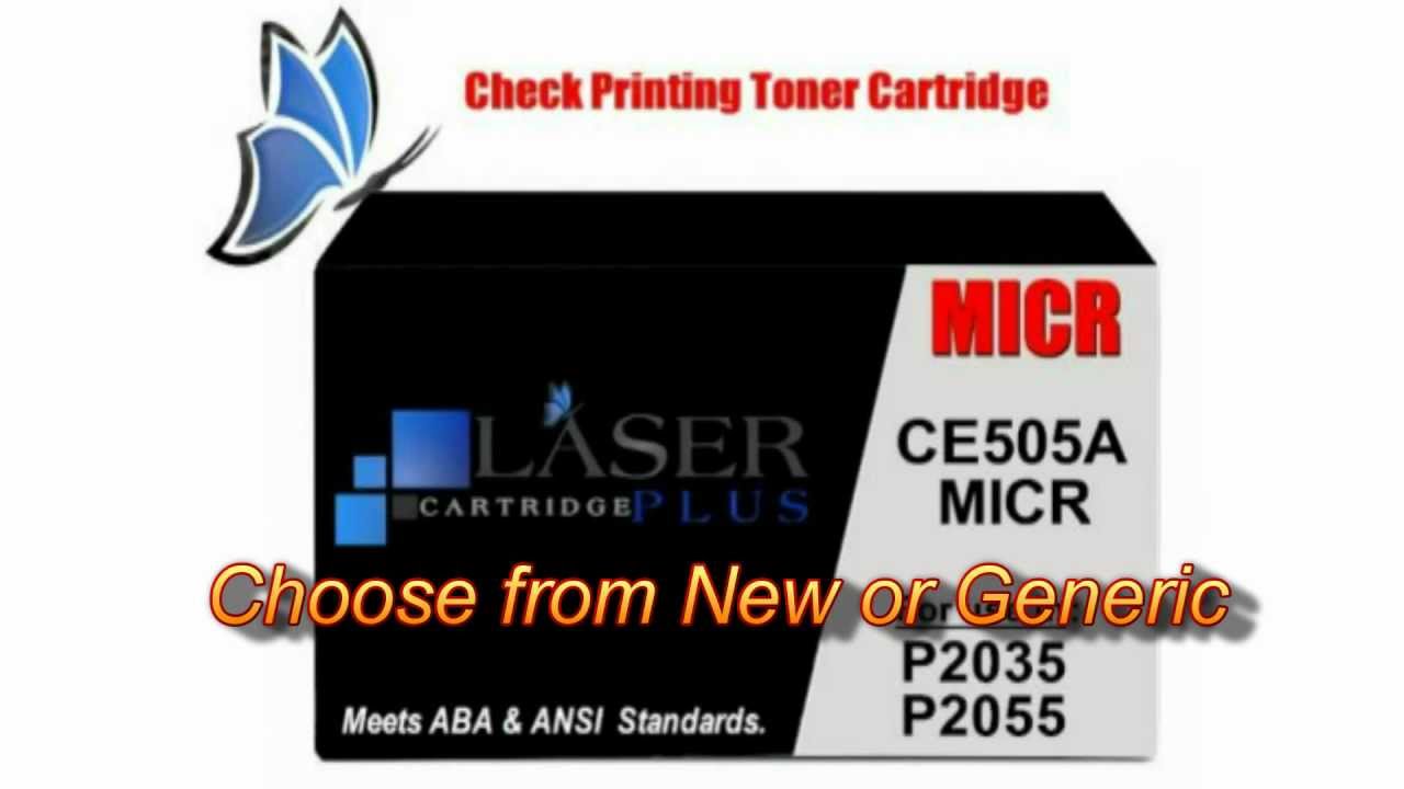 MICR Toner Cartridges from Laser Cartridge Plus - YouTube