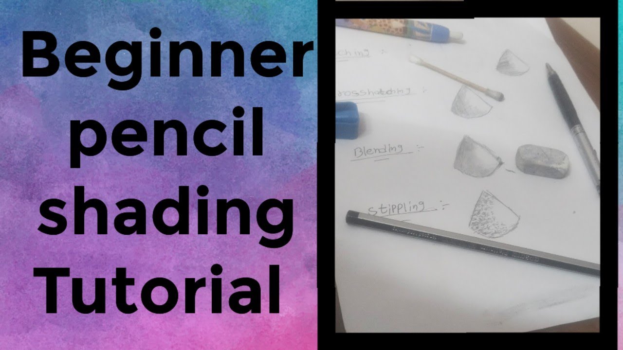 "Beginner Pencil Shading Tutorial | Step by Step Easy Shading for ...