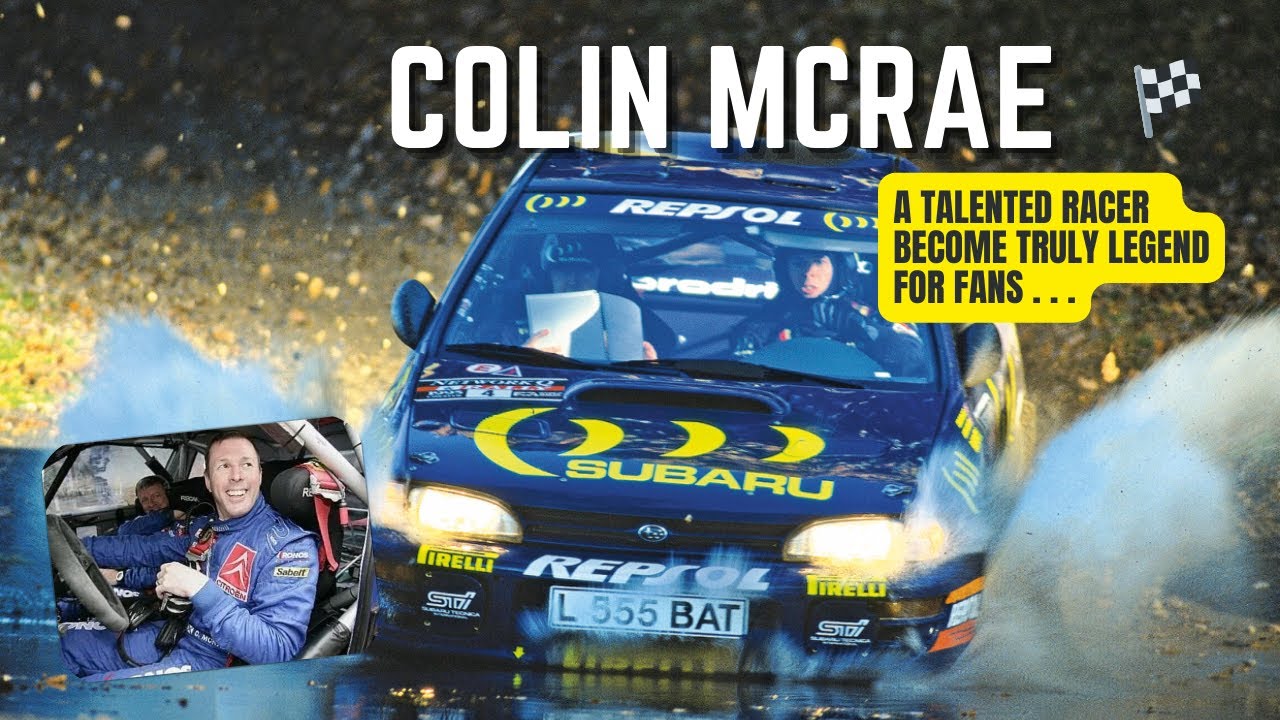 Colin Mcrae Brave driver that win heart many racing enthusiast - Pop ...