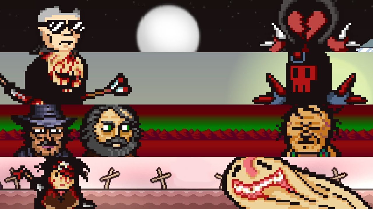 Every final boss in major Lisa games! || LISA The Painful, Joyful ...
