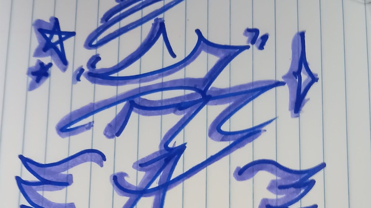 how I tag! 《 graffiti tutorial for art final ☆》 - YouTube