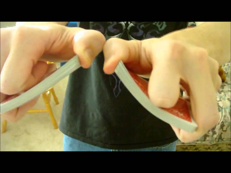 Tutorial: In-Air Riffle Shuffle - YouTube
