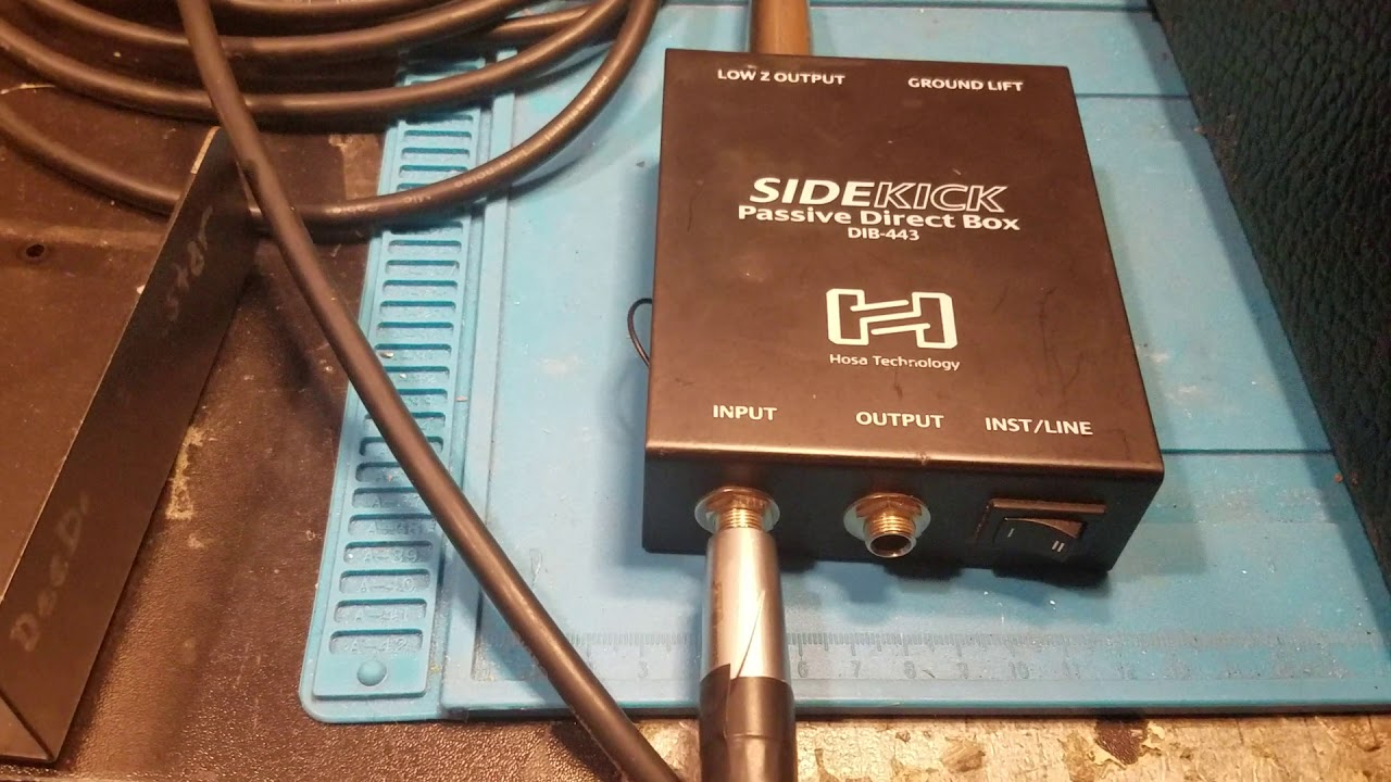 Simple DI box repair - YouTube