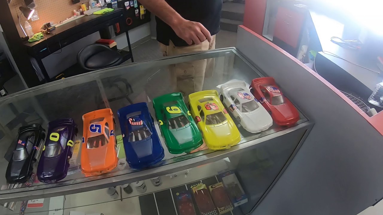 Checkered Flag Slot Car Racing Pigeon Forge - YouTube