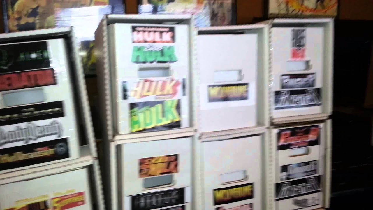 Organizing My Comic Book Collection - YouTube