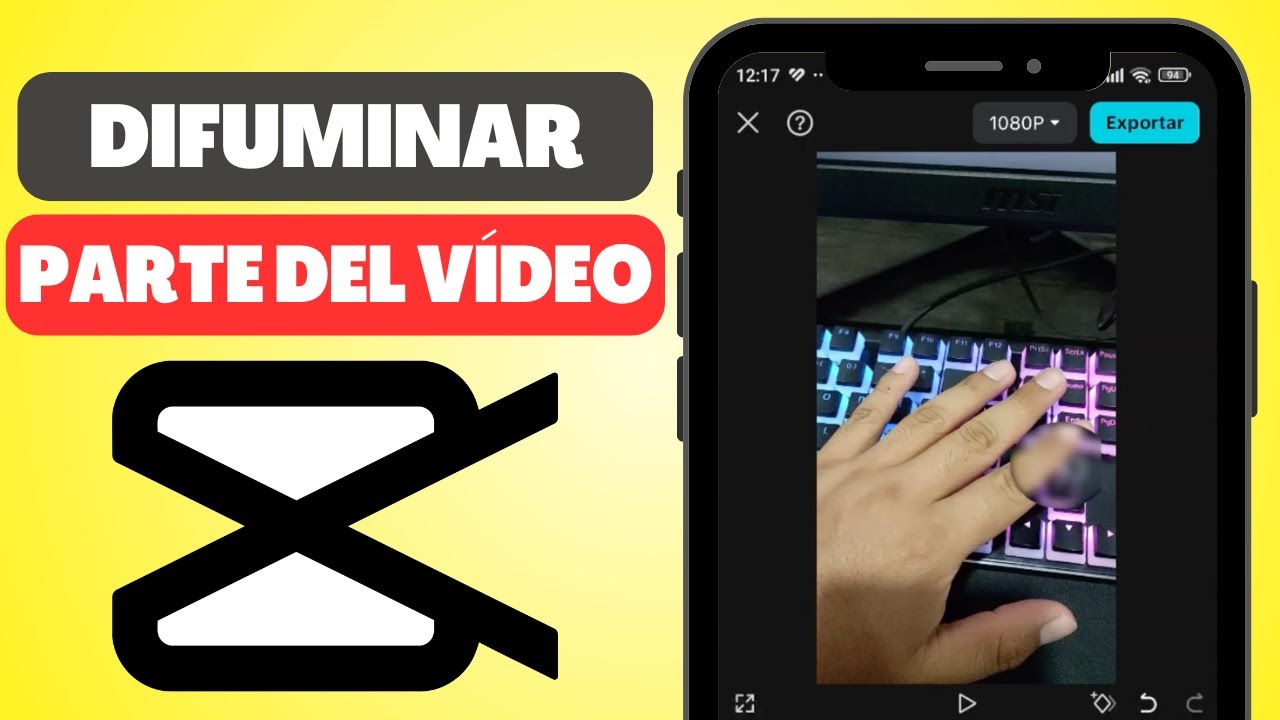 Cómo DIFUMINAR una parte de un Vídeo en CapCut (iPhone y Android) - YouTube