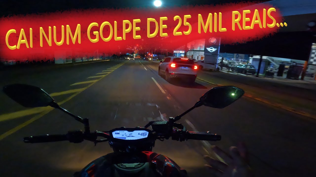 LEVEI UM GOLPE DE 25 MIL REAIS ENTENDA - YouTube