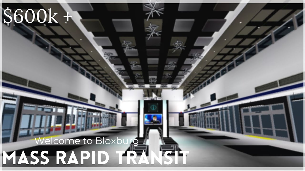 Roblox Bloxburg | Recreated Mass Rapid Transit (600K+) Ep. 1 - YouTube