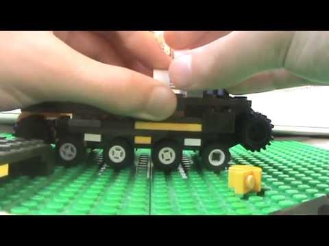 Lego World of Tanks #10 - T1 Heavy Tank (tutorial) / T1 Heavy из лего ...