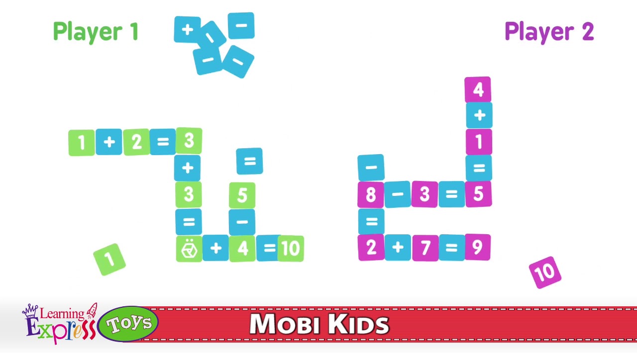 Mobi Junior Numerical Tile Game - YouTube