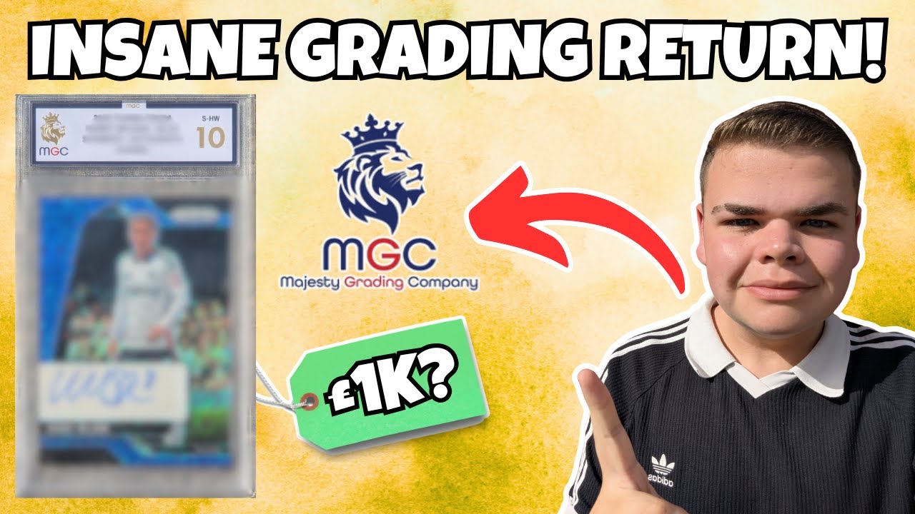 I Graded This *BIG* PC CARD! (UK Sports Card Grading - MGC Returns ...