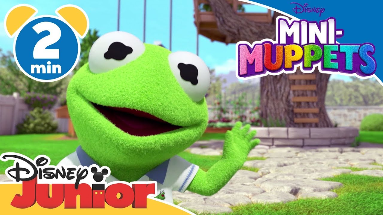 Mini-Muppets | Mini-Muppets’ træhytte 🌳- Disney Junior Danmark - YouTube