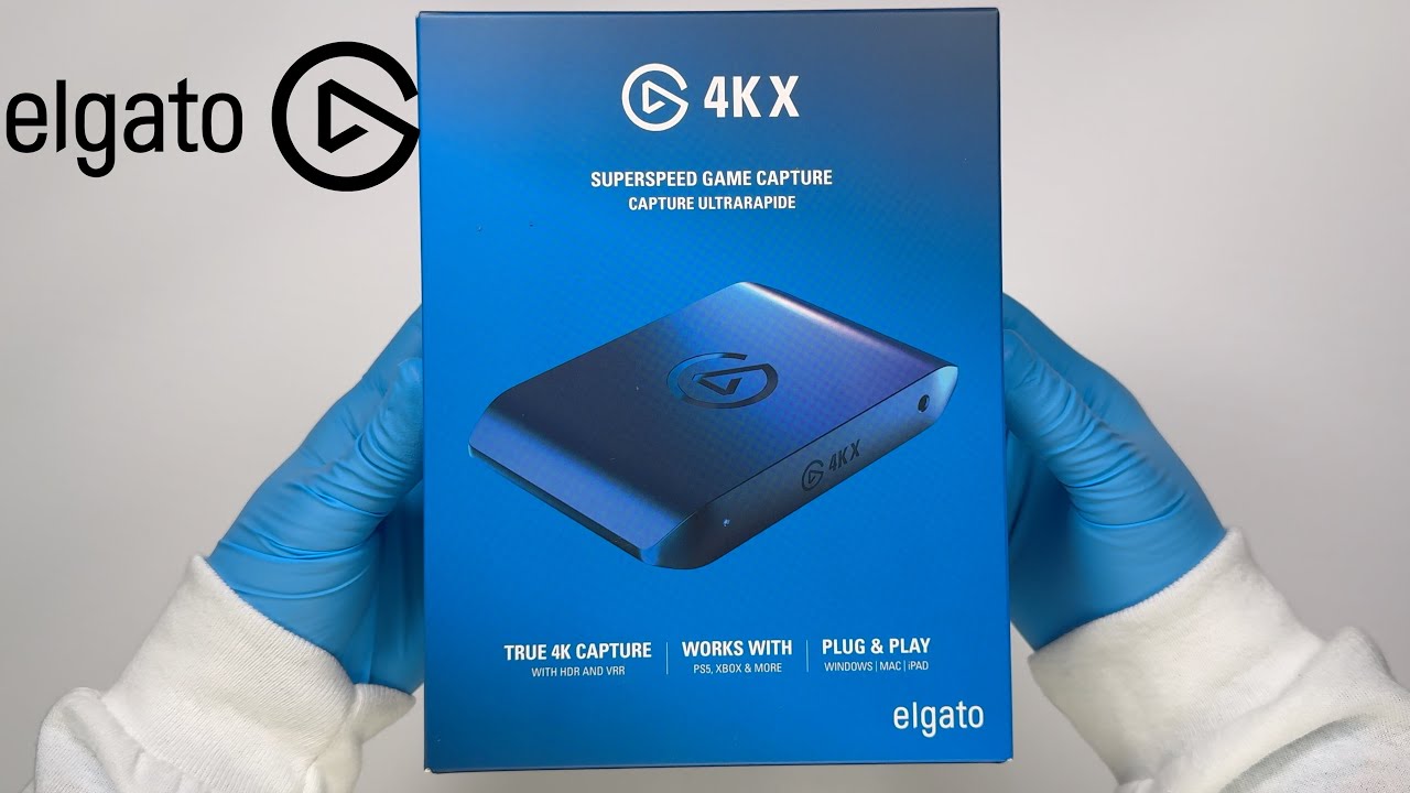 New Elgato Next Gen HDMI 2.1 Capture Card 4K X (Unboxing) - YouTube