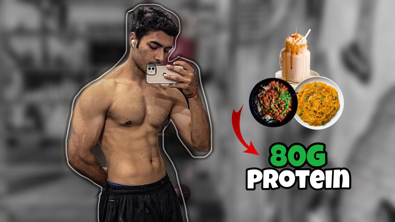 Easy High Protein Meal for Muscle Building || 80g Protein || Vegetarian ...