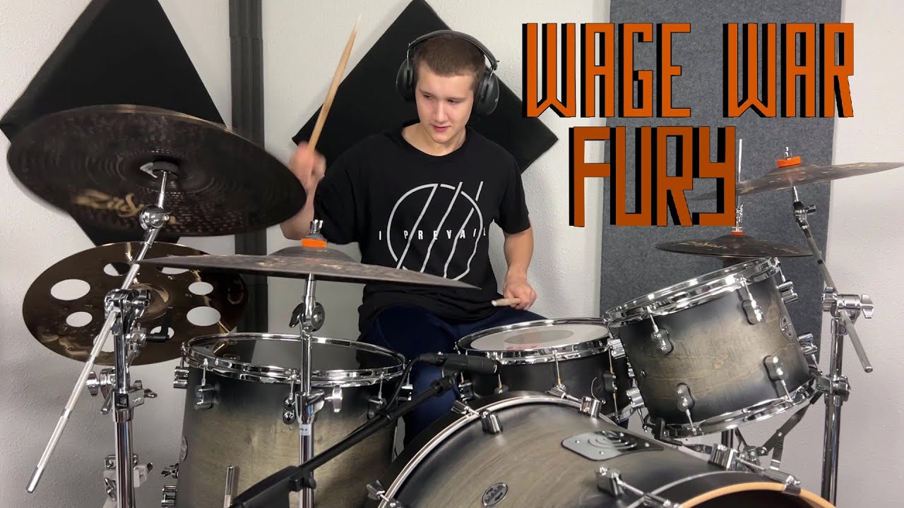 Wage War Fury Drum Cover - YouTube