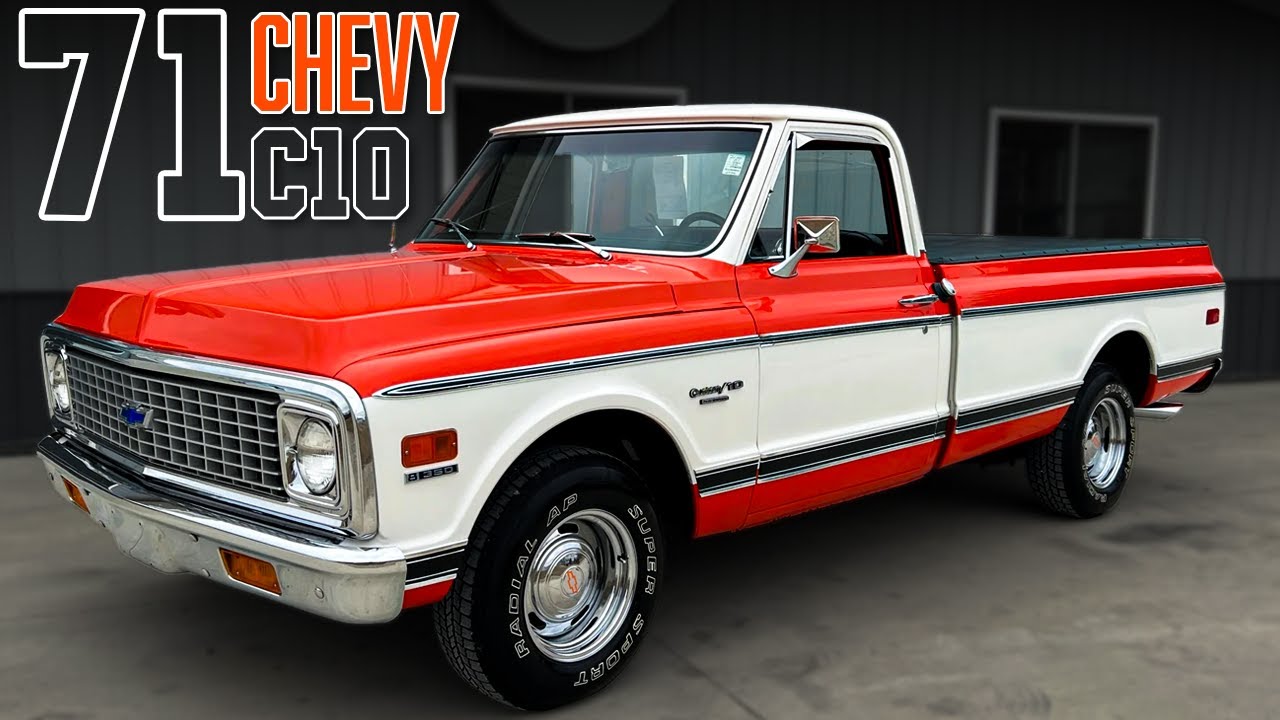 1971 Chevy C10 (SOLD) at Coyote Classics - YouTube