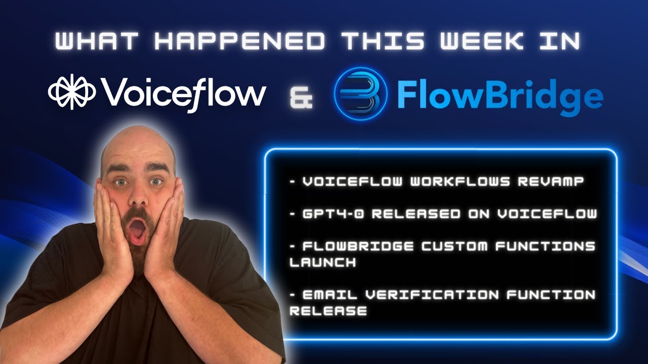 The Weekly Flow Ep. 1 - The latest news from the Voiceflow FlowBridge ...