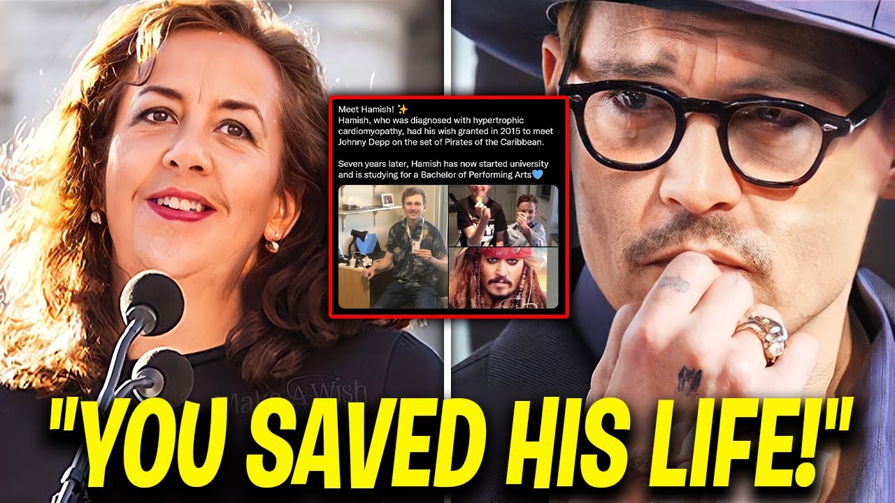 MUST SEE! Kid's ADORABLE Tribute To Johnny After The Actor SAVED Him ...