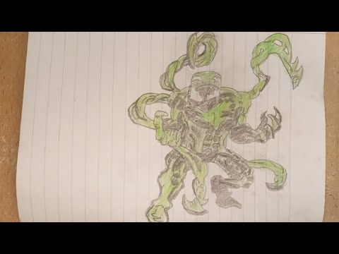 How to draw Lasher | Venom 3: The Last Dance - YouTube